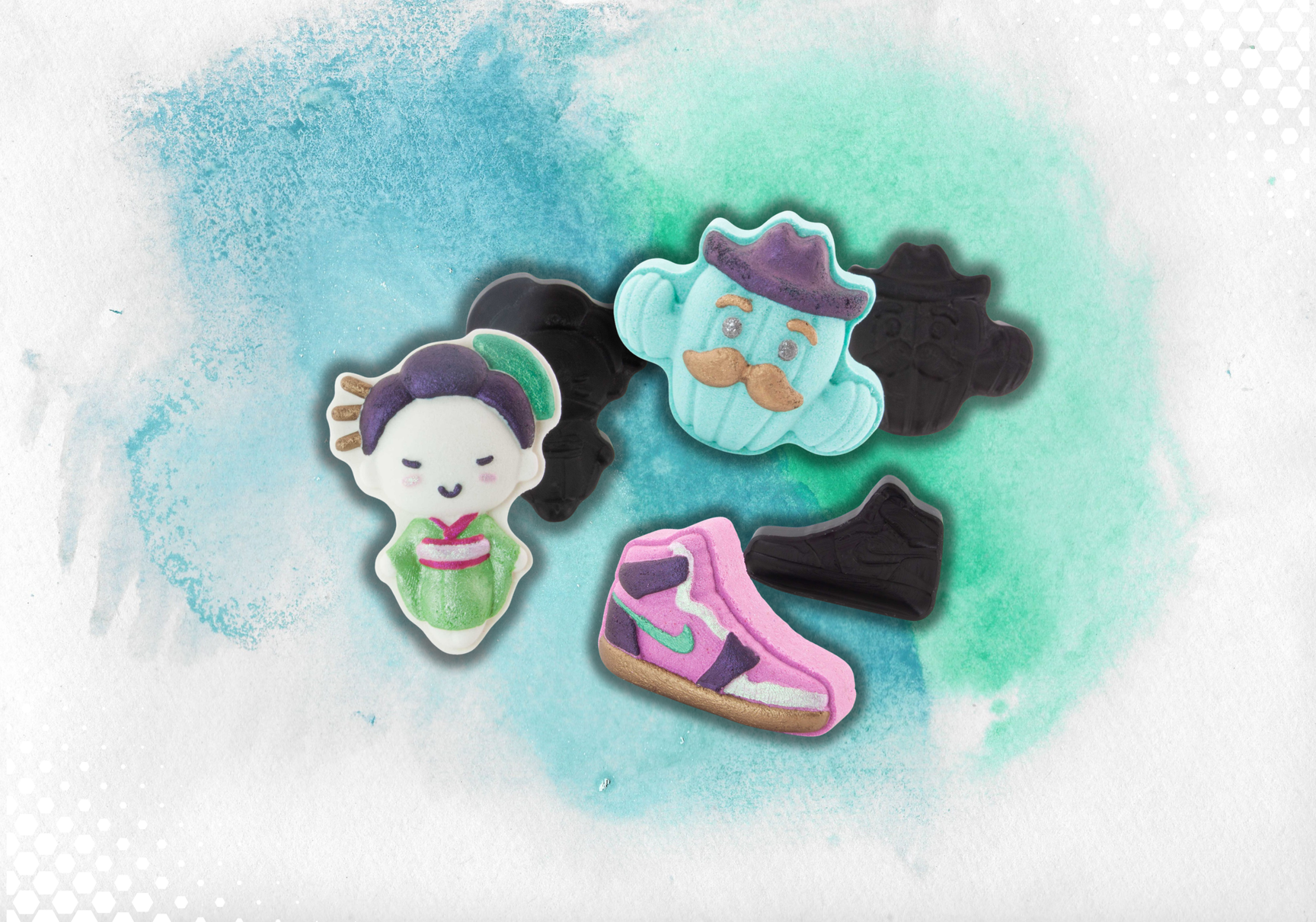 Personalized Custom 3D Bath Bomb Molds Design, The Bath Time